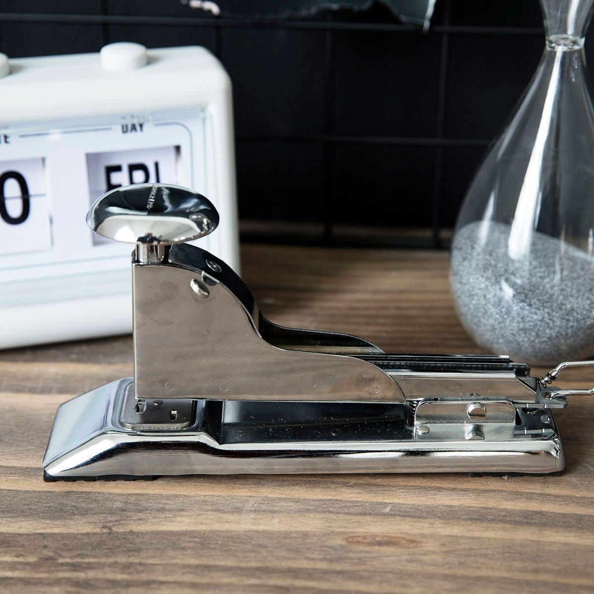 Metal Silver Office Stapler - Large - BAXTER & CO. home