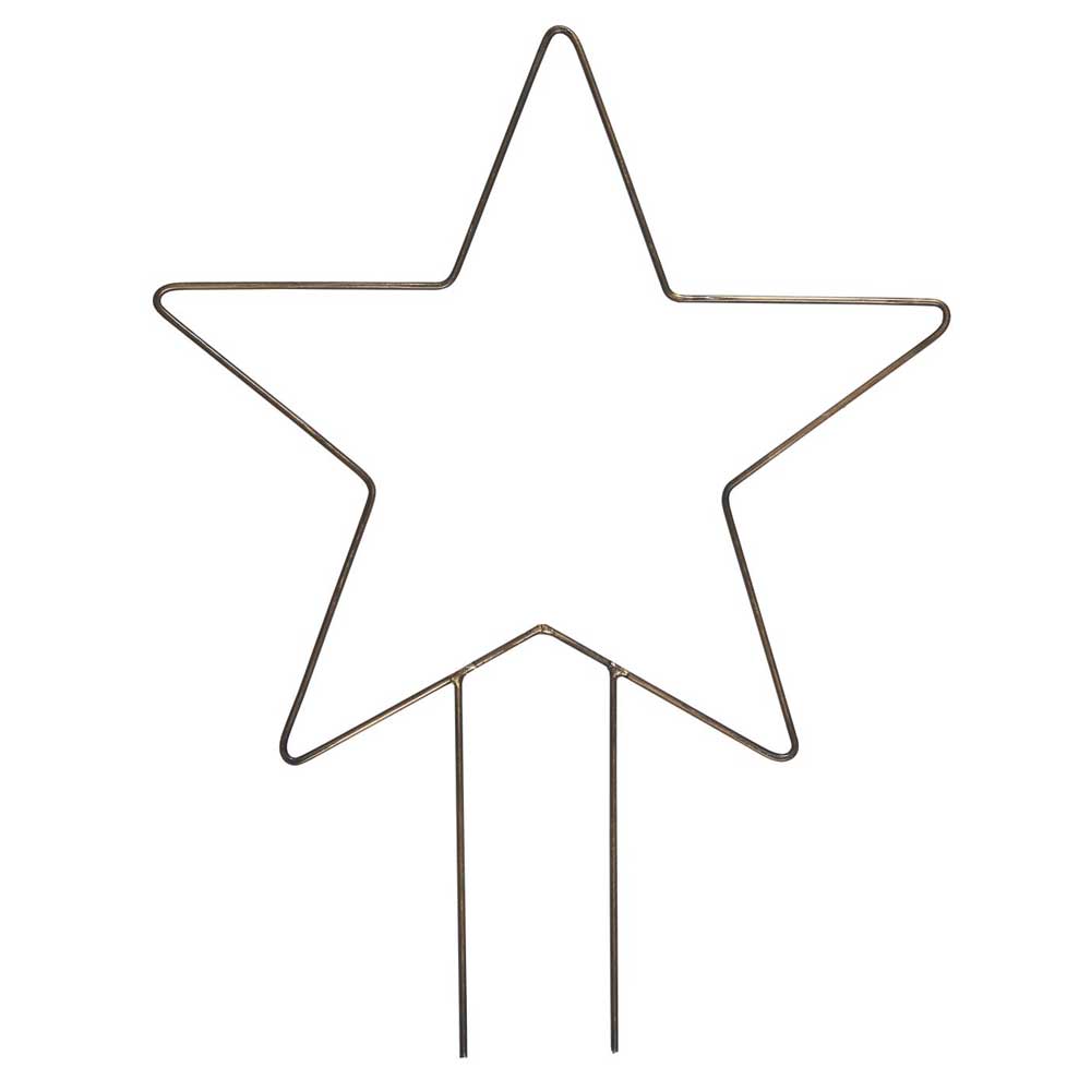 Small Double Speared Star Stake - BAXTER & CO. home